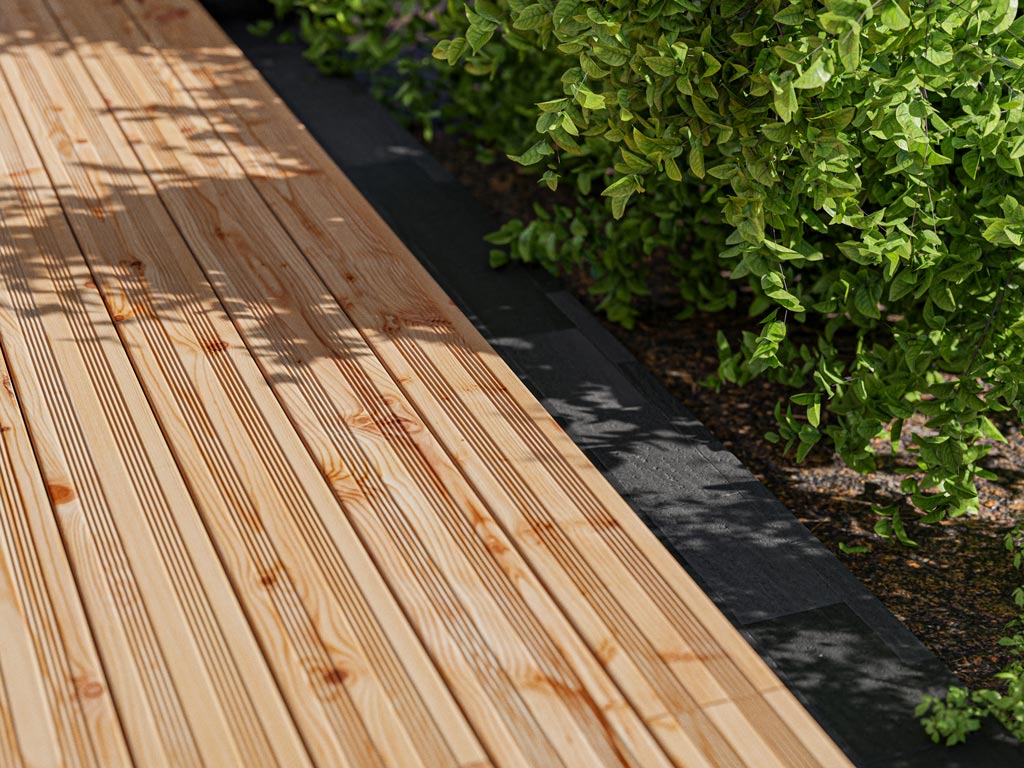 Terrasplank Siberische lariks | Houten vlonderplanken | Terrasplanken ...