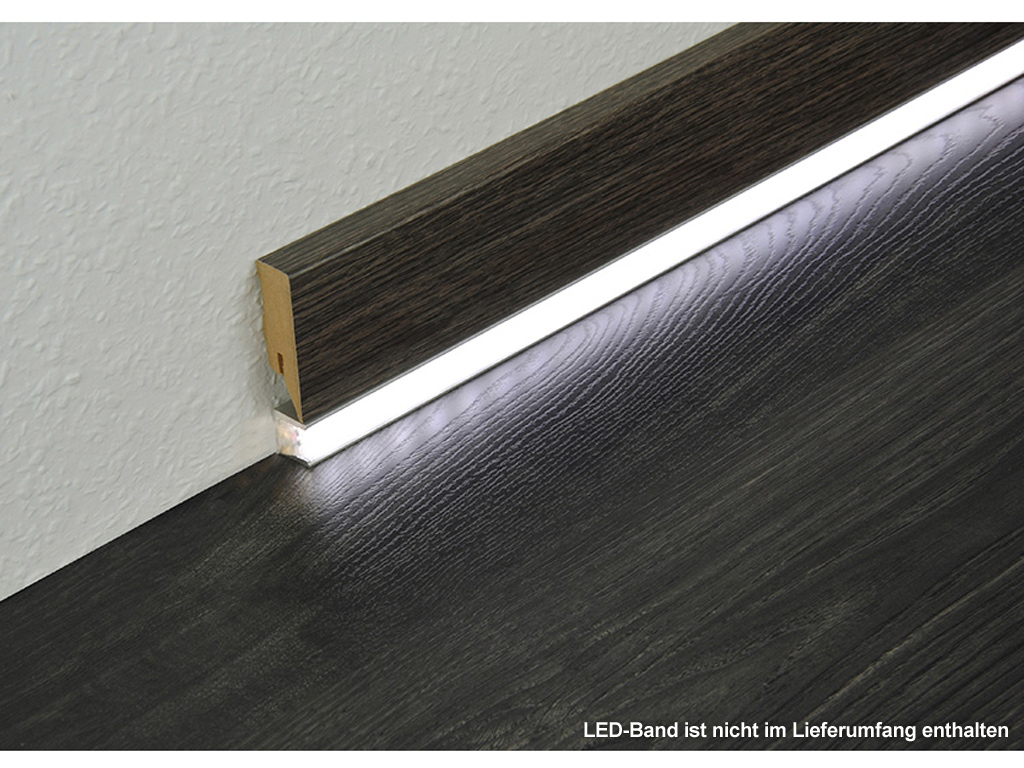 LED-aluminium profiel voor plintstrips | Sierplinten | Plinten ...