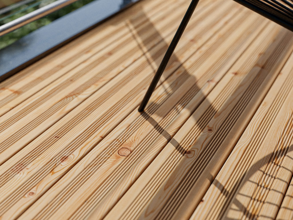 Terrasplank Siberische lariks | Houten vlonderplanken | Terrasplanken ...