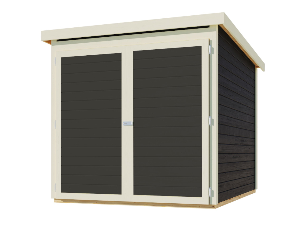 Fietsbox Bikebox 19 mm terragrijs | Fietsenstalling | Tuinkast ...